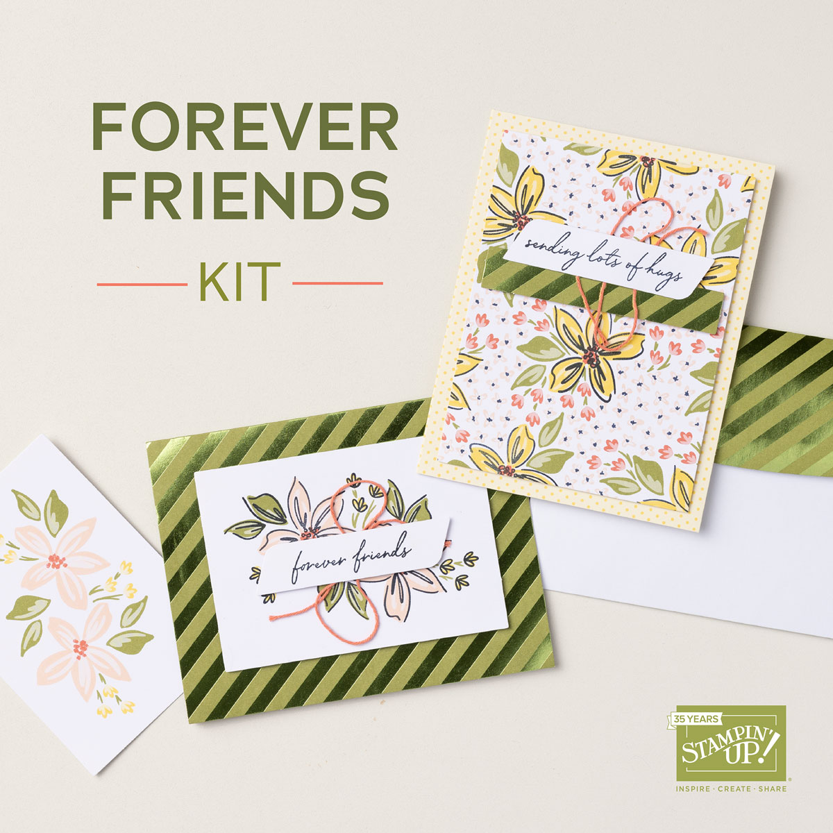 New: Forever Friends Card Kit - The Creative Eclectic