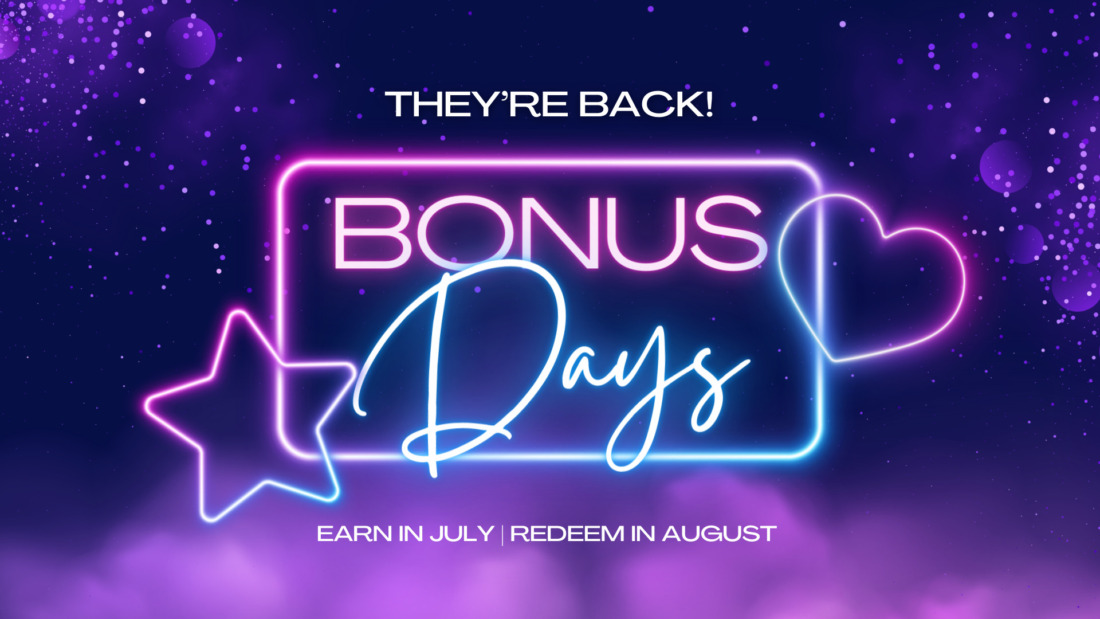 Bonus Days Are Back! - The Creative Eclectic