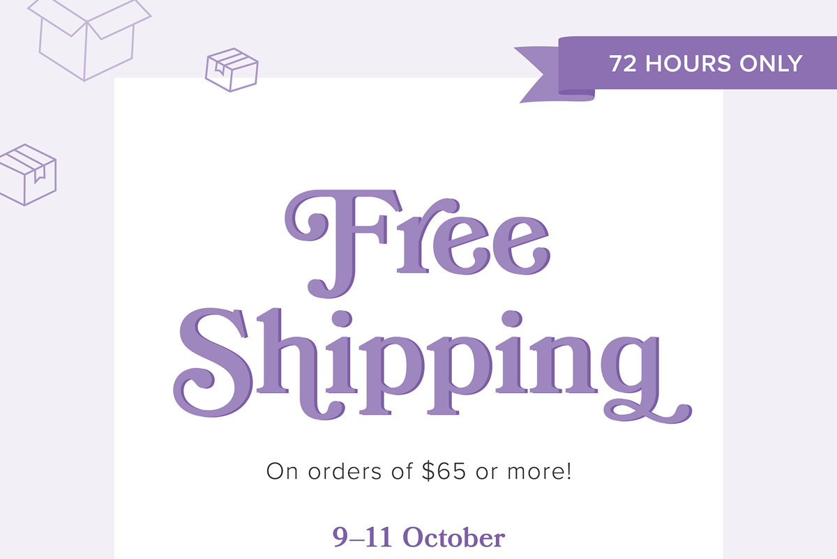 Free Shipping Time - The Creative Eclectic